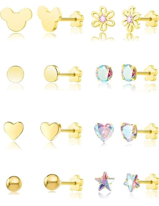 14K Gold Earrings for Girl - Options – Tweedle Beedle