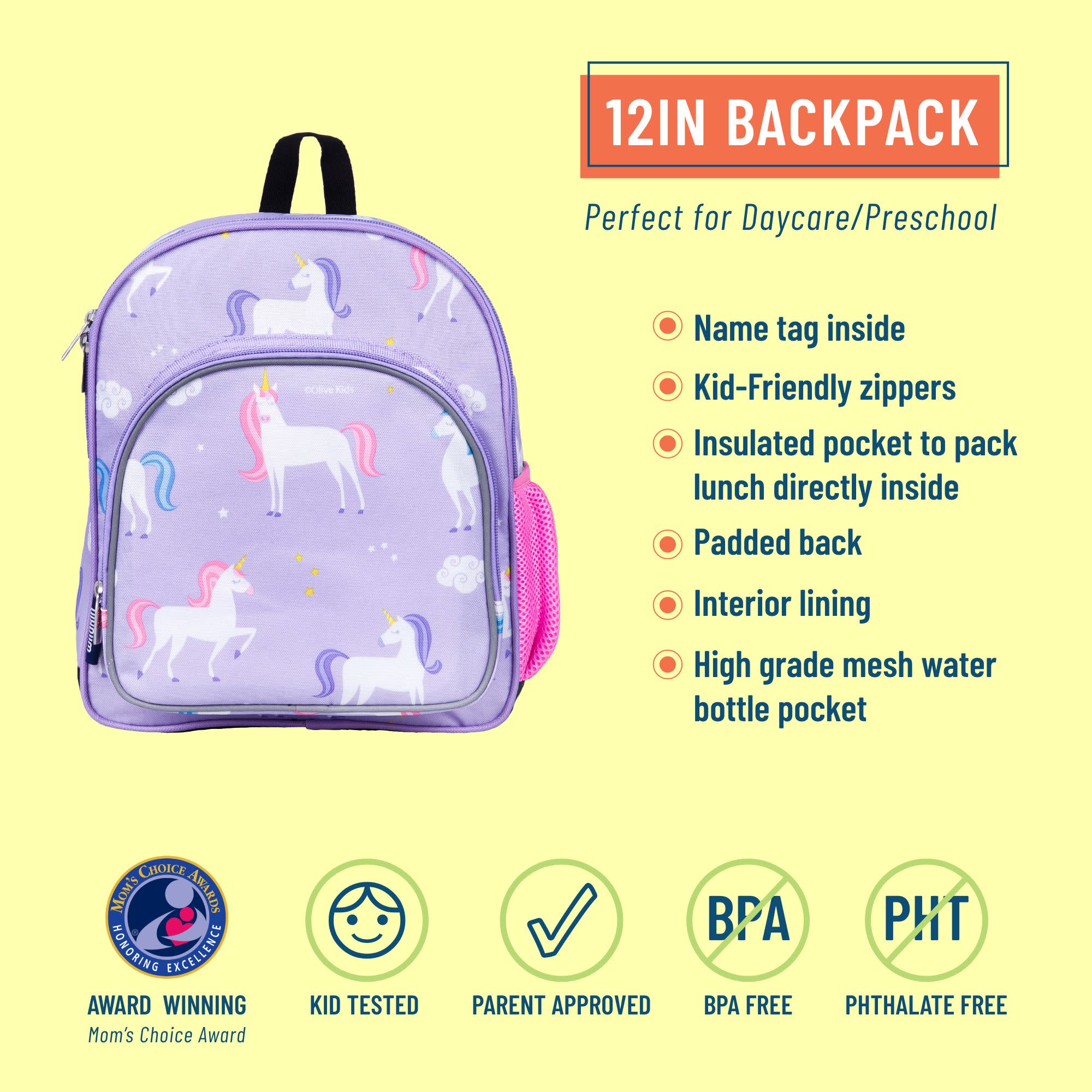 Unicorn Pack and Snack Backpack - 12 Inch – Tweedle Beedle
