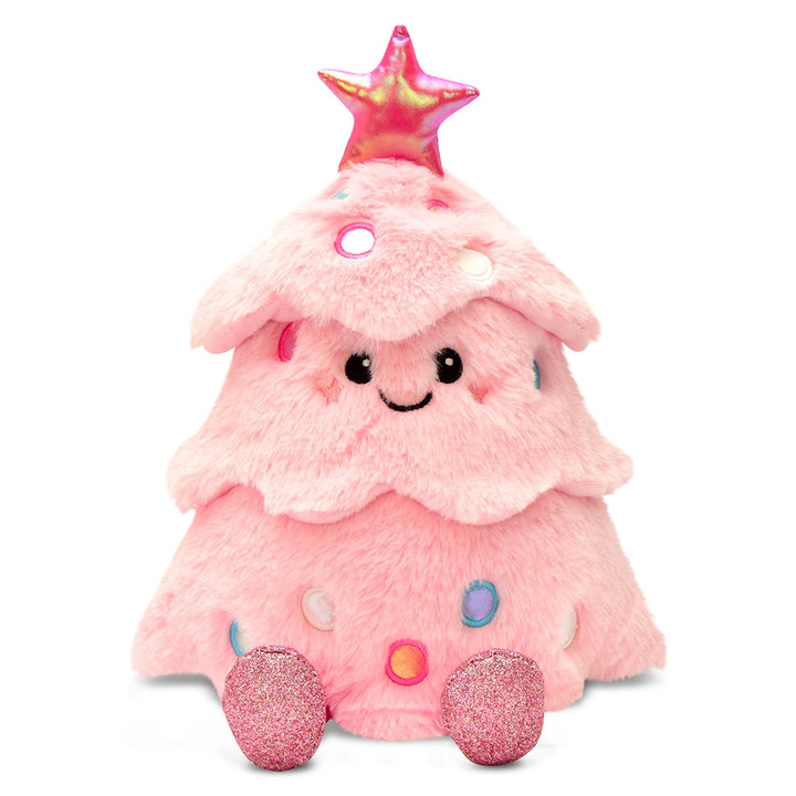 Glitter Pink Christmas Tree Plush – Tweedle Beedle