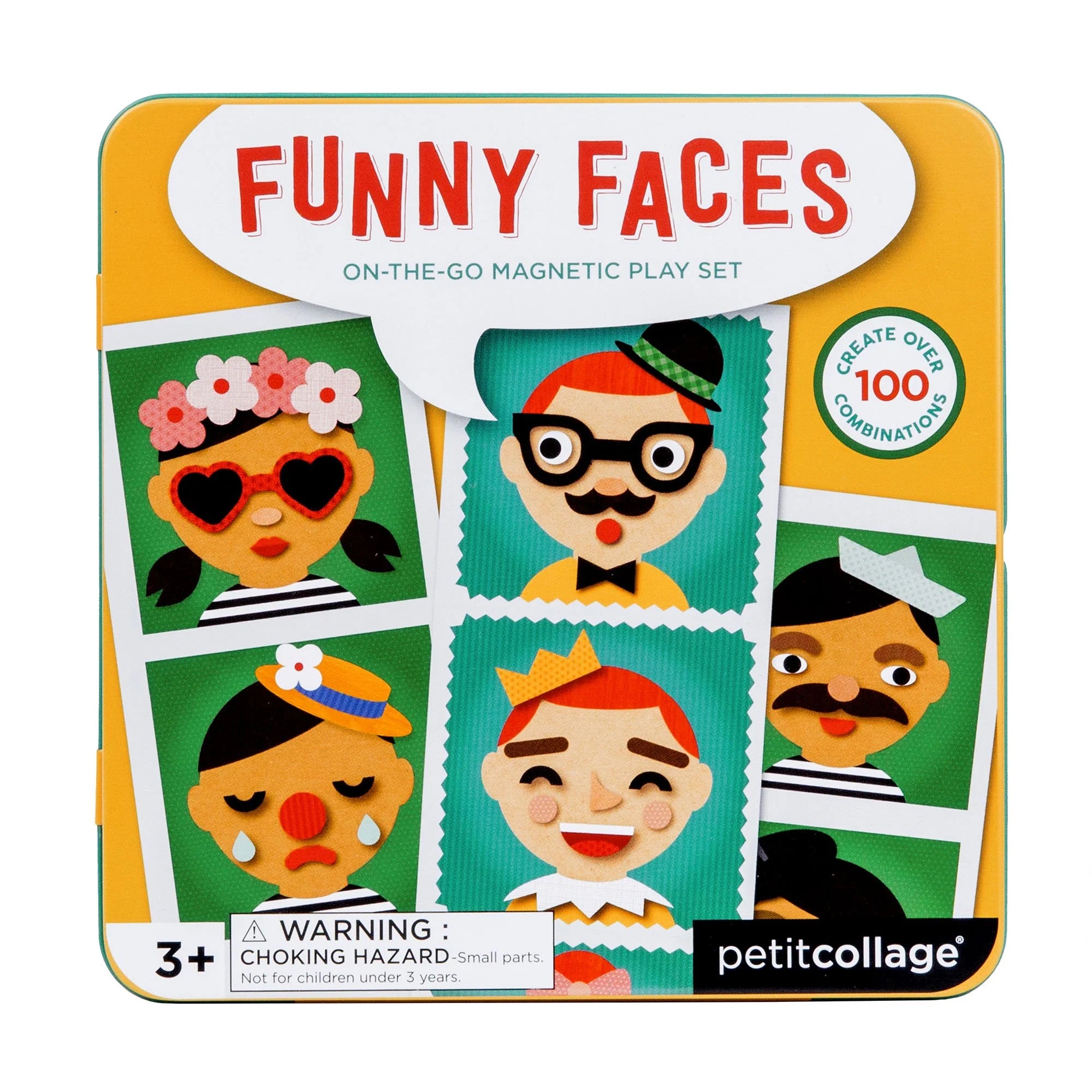 Funny Faces Magnetic Play Set – Tweedle Beedle